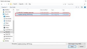[ Raspberry Pi ] วิธี back up image » PLAYELEK