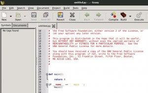 Geany- Python Editor ตัว IDE ที่น่าสนใจสำหรับ ชาว Python มือใหม่ » PLAYELEK